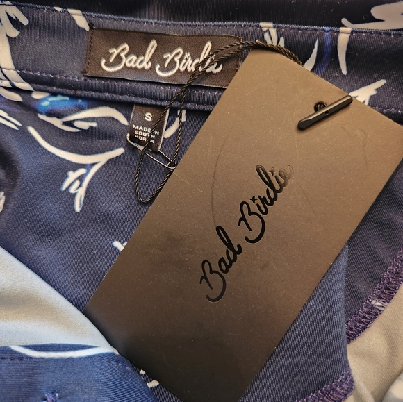 Bad Birdie | Shirts | New Bad Birdie The Shallows Fish Golf Shirt Size ...